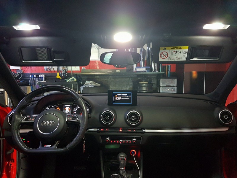 Pack FULL LED - Audi* A3 8P ph.2 - BIANCO